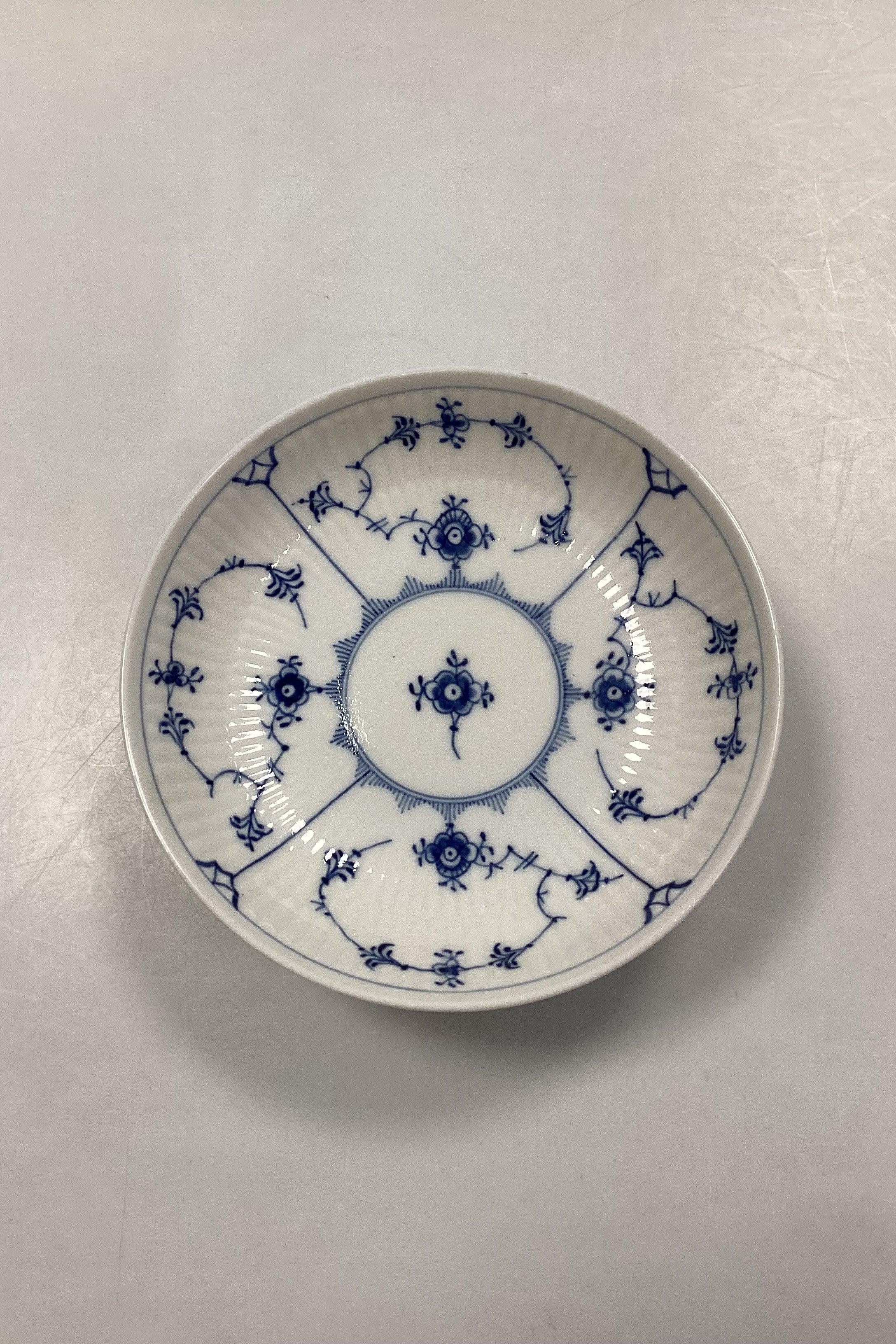 Royal Copenhagen Blue Fluted Plain Compote bowl on foot No. 18